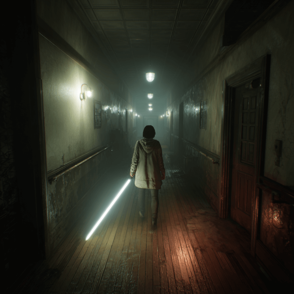 Silent Hill 3 se encuentra con Star Wars: Reimaginando el sable de luz