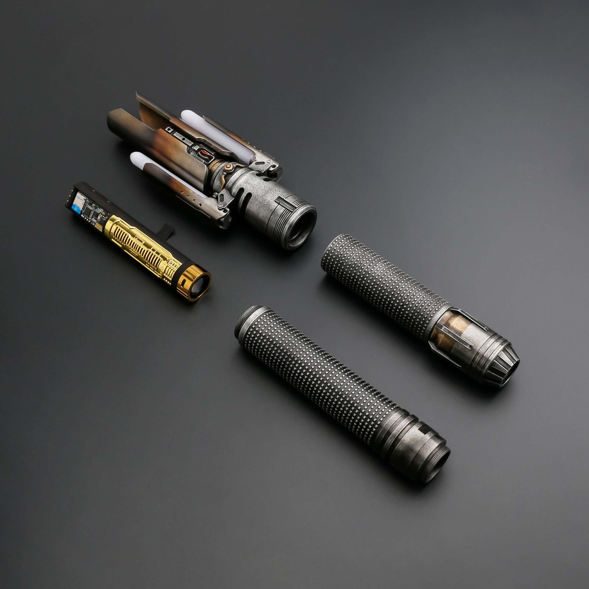 Cal Kestis Crossguard Lightsaber - Durable Elegance