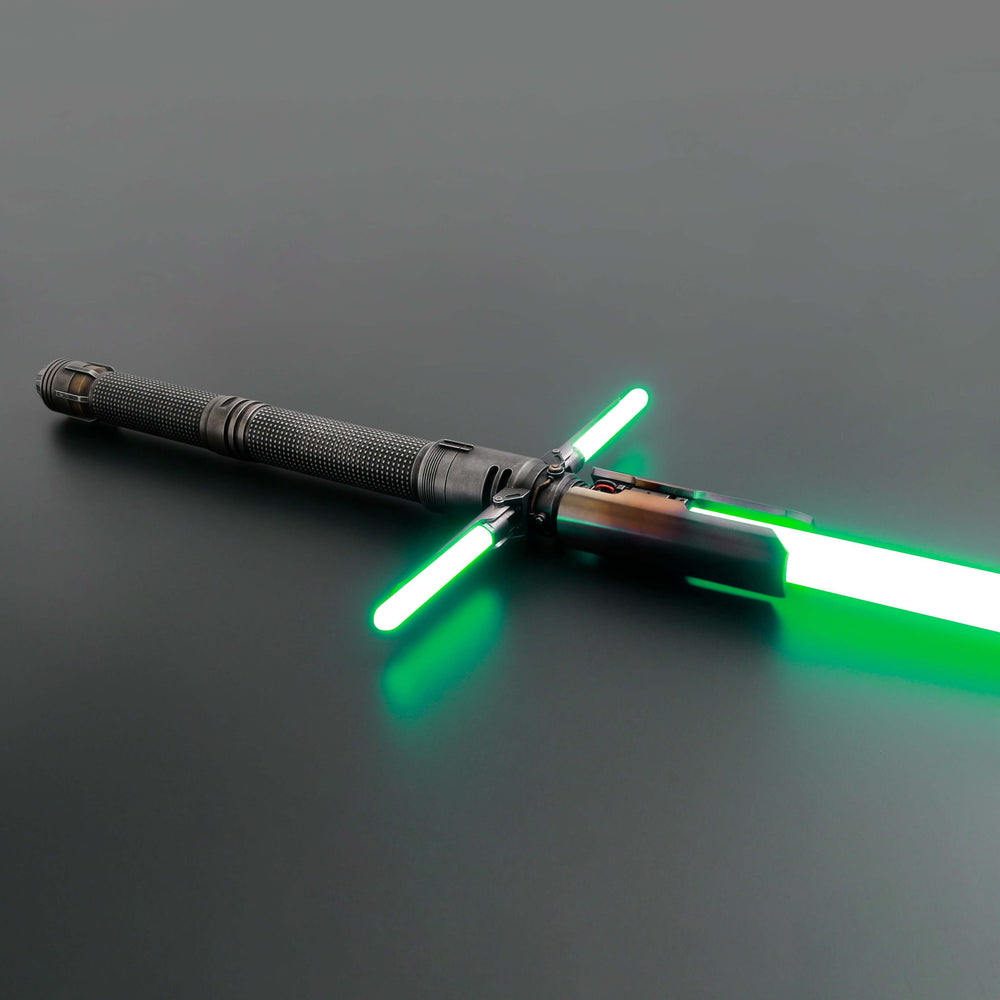 Cal Kestis Crossguard Lightsaber - Durable Elegance