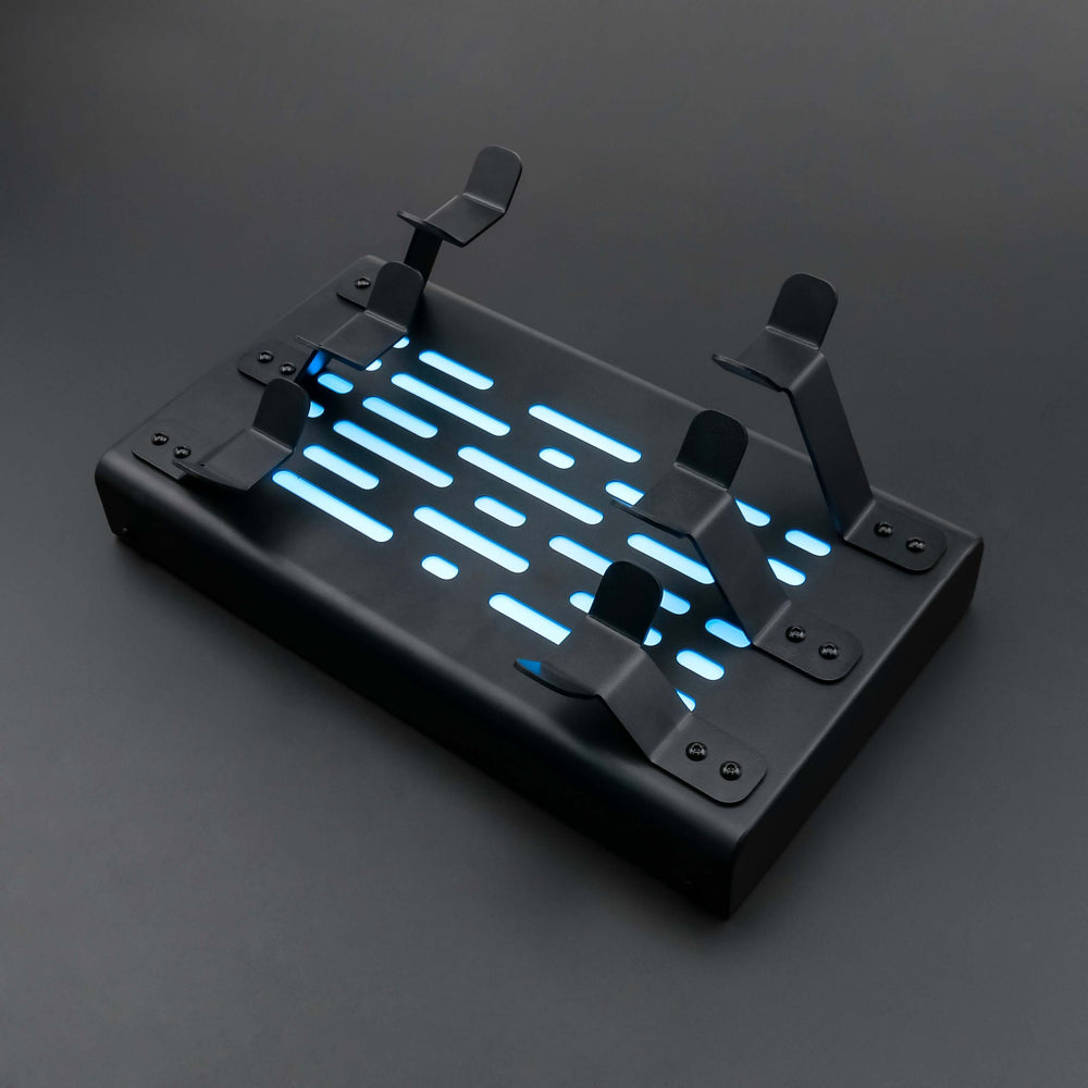 Light Up Metal Triple Saber Stand (Holds 3 Sabers RGB)